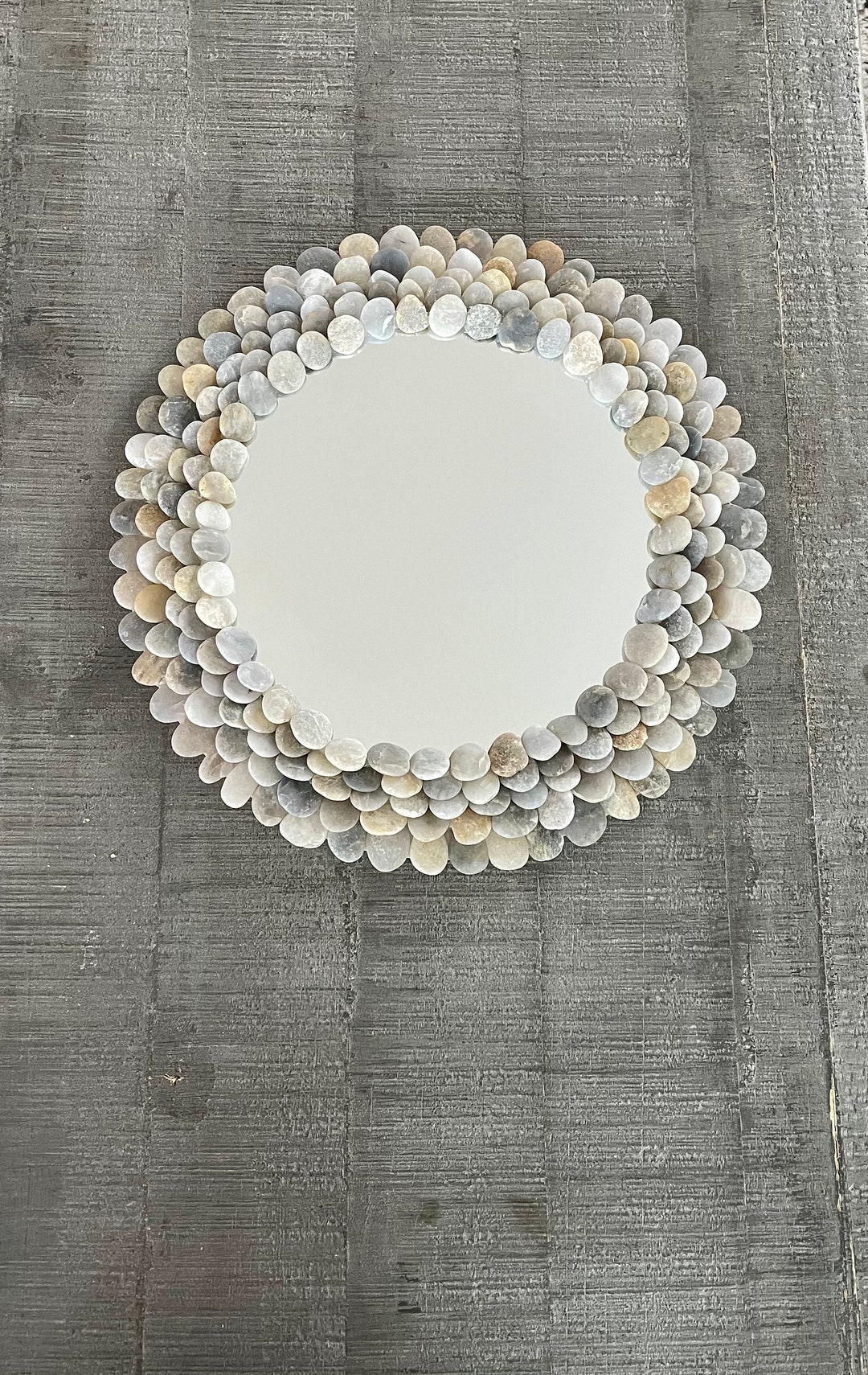 Wall Mirror--decorative Stone Wall Art - Etsy