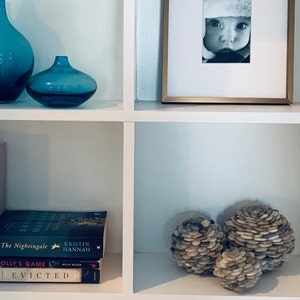 Small Orbs - Set of 3 Indoor Small Decorative One-of-a-kind Multi ...