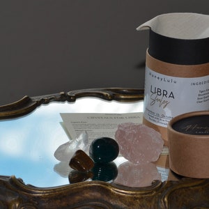 Libra Zodiac Crystal Healing Kit Crystal Kit Self Care Zodiac Signs ...