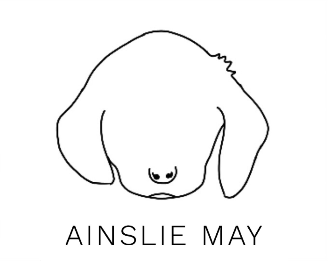 Pet outlines 1 per image only | Etsy