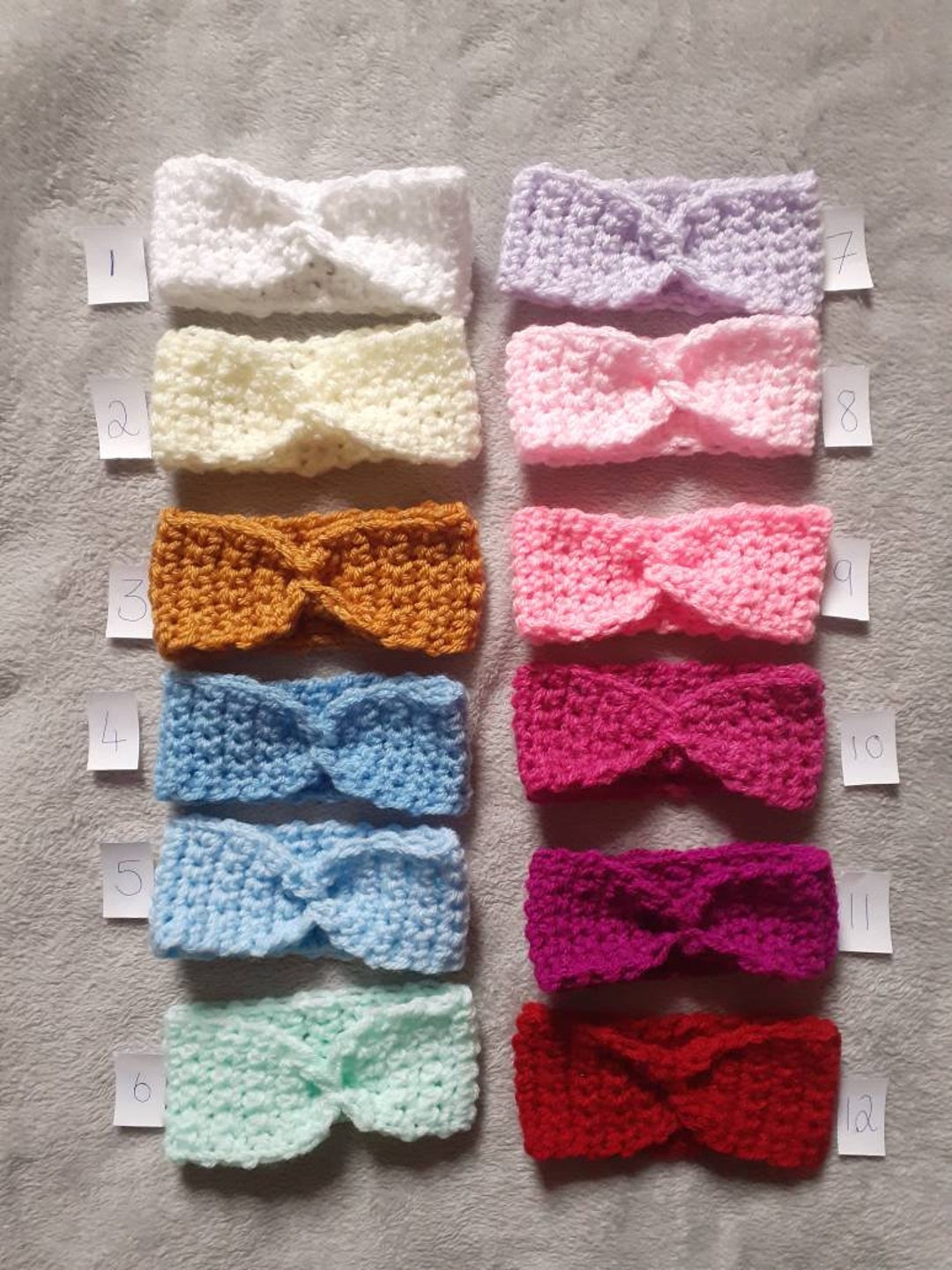 Beautiful Handmade Crochet Headbands - Etsy