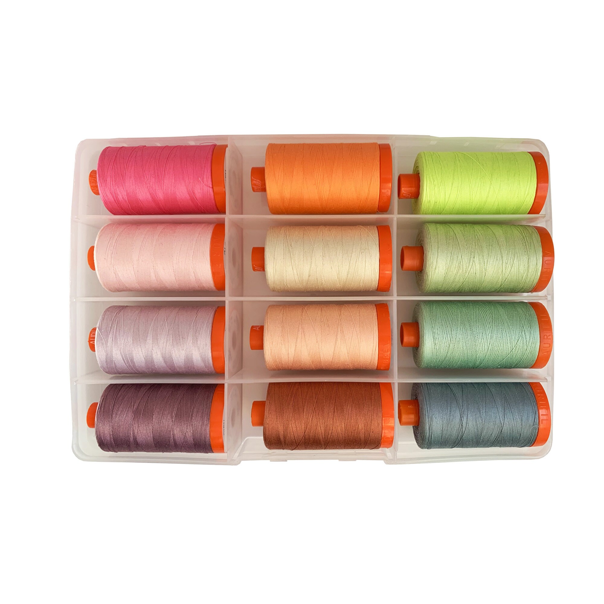 Limited Edition 12 LG Spool Pack Tula Pink Neon True Colors Aurifil ...