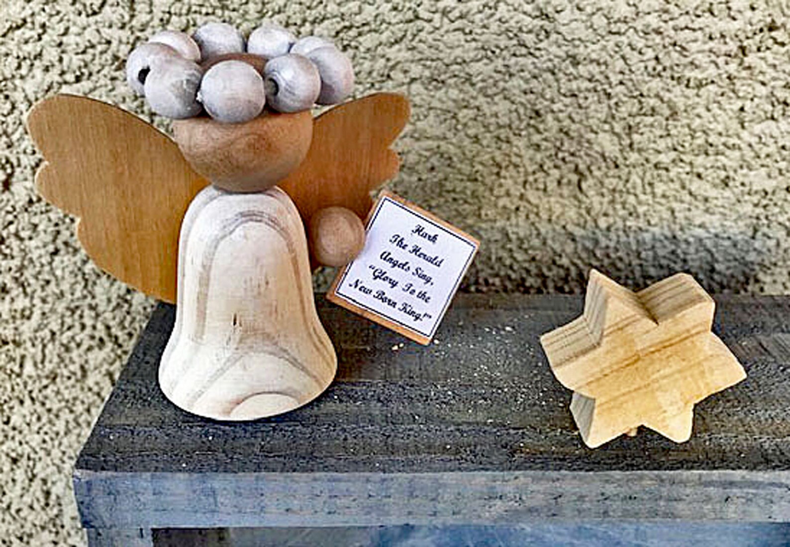Handcrafted Wooden Nativity Set - Etsy