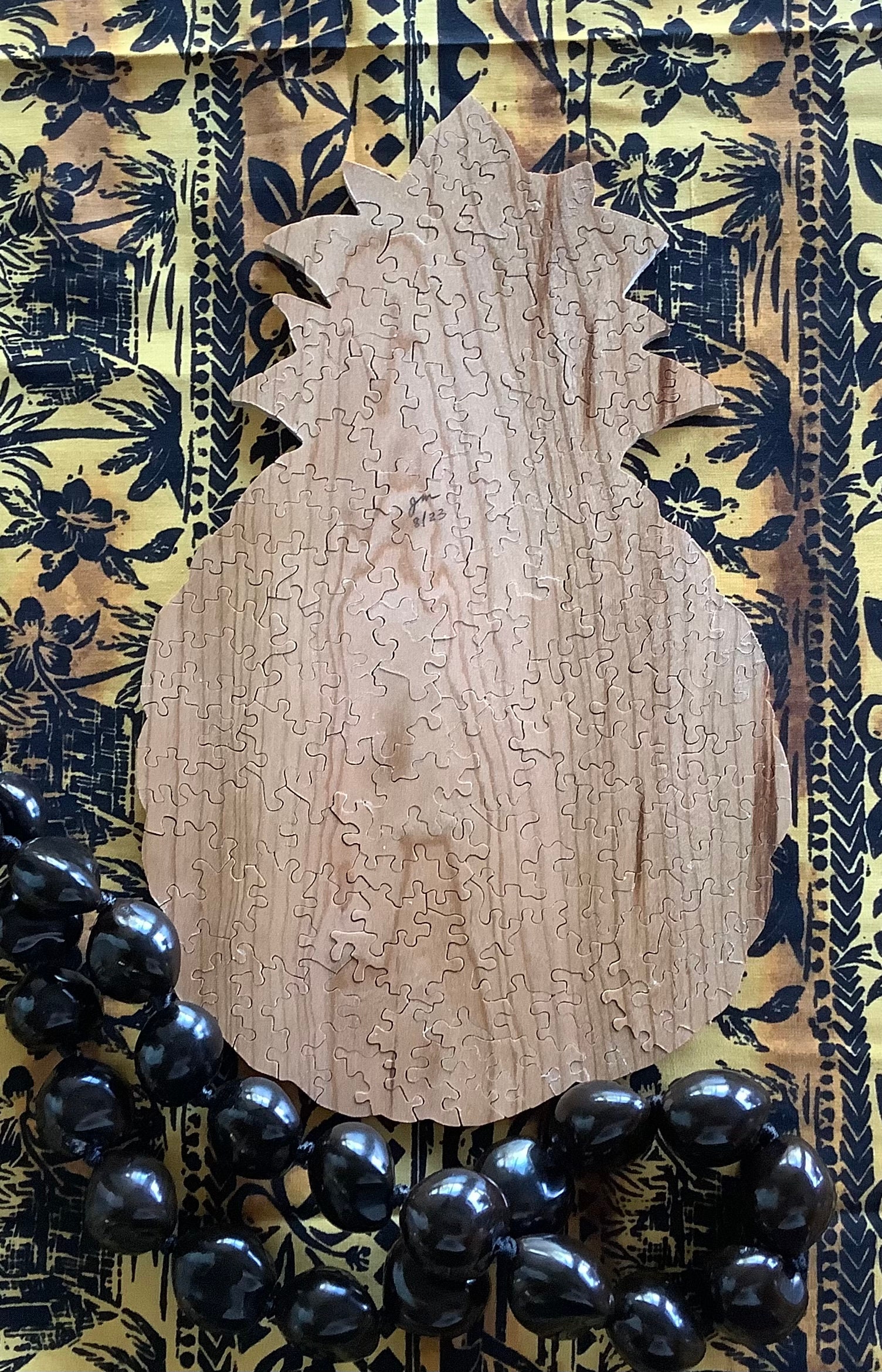 Handcrafted Wooden Jigsaw Puzzle Signs and Sites From Old Lahaina, Maui ...