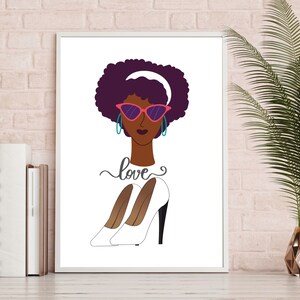 Black Girl Magic Printable Wall Art is a Great Inspirational - Etsy