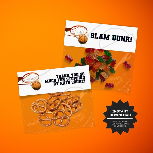 Party Bag Toppers - Etsy