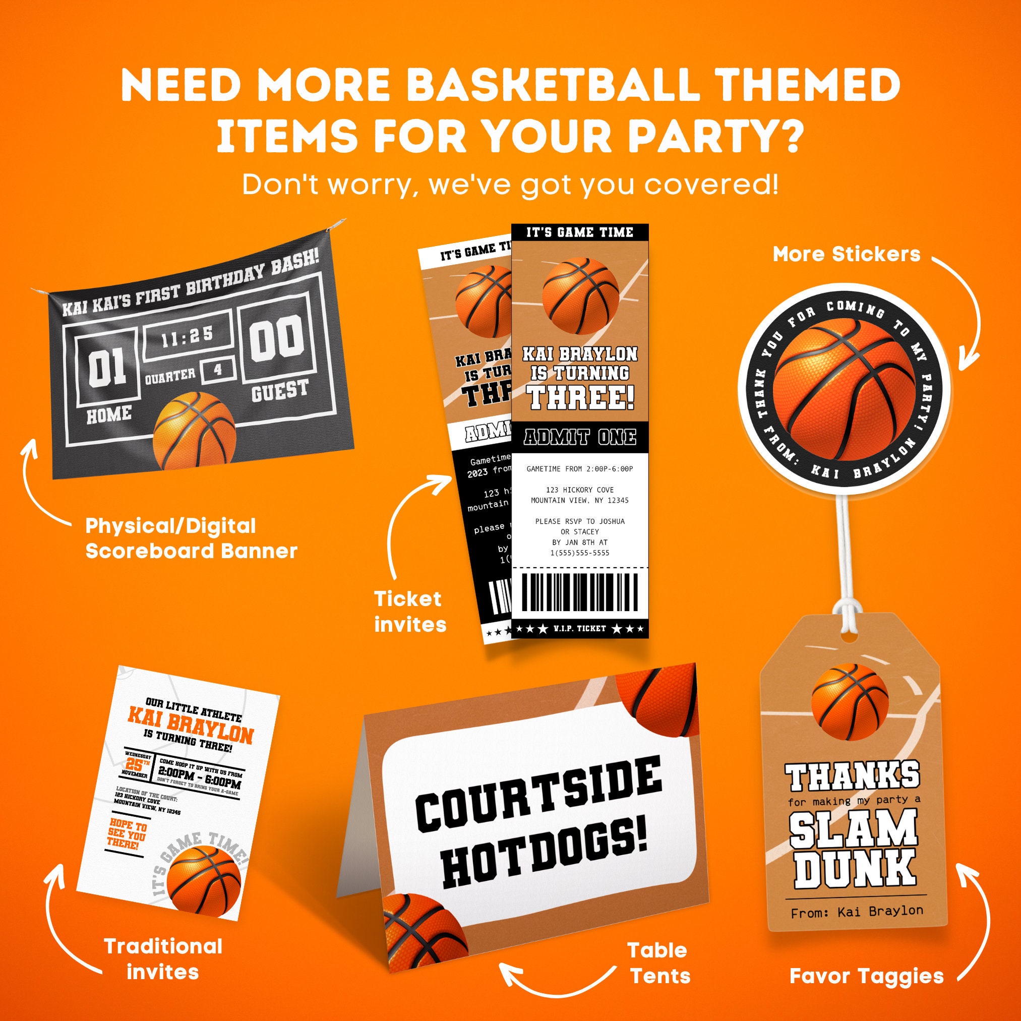 Basketball Birthday Party Chip Bag Basketball Chip Bag Cover Basketball ...