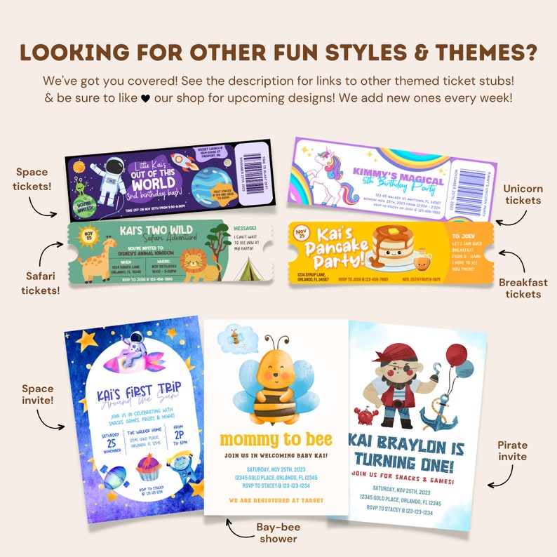 Volleyball Ticket Birthday Invitation | Volleyball Ticket Invite ...