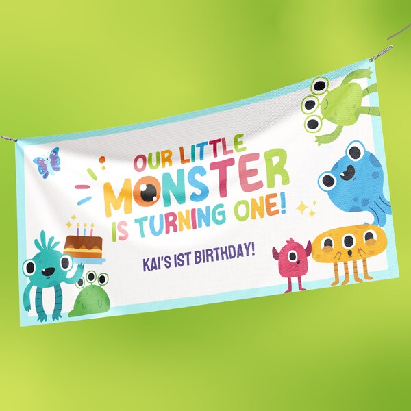 Little Monster Party - Etsy