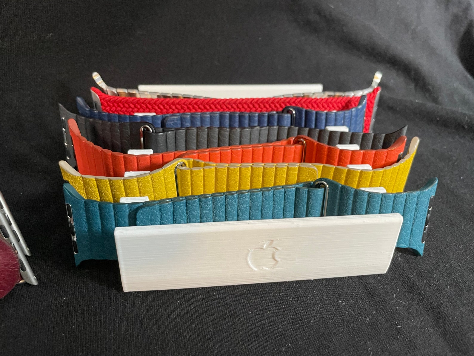 Apple Watch Band Stand / Holder / Organizer With Apple Logo - Etsy