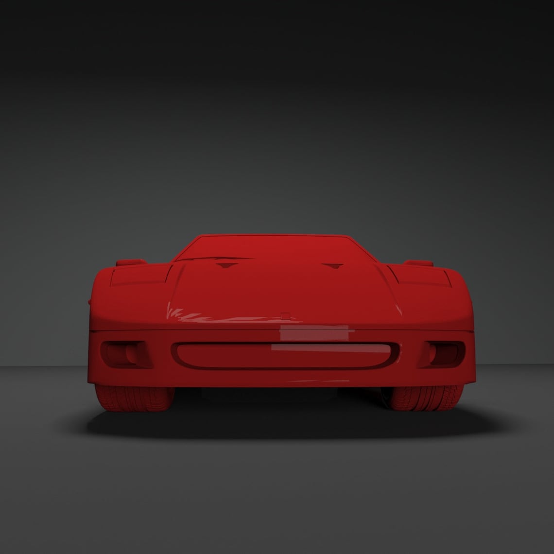 Ferrari F40 3D Moodel,stl File Ready for 3D Print,3d Printing Car,high ...