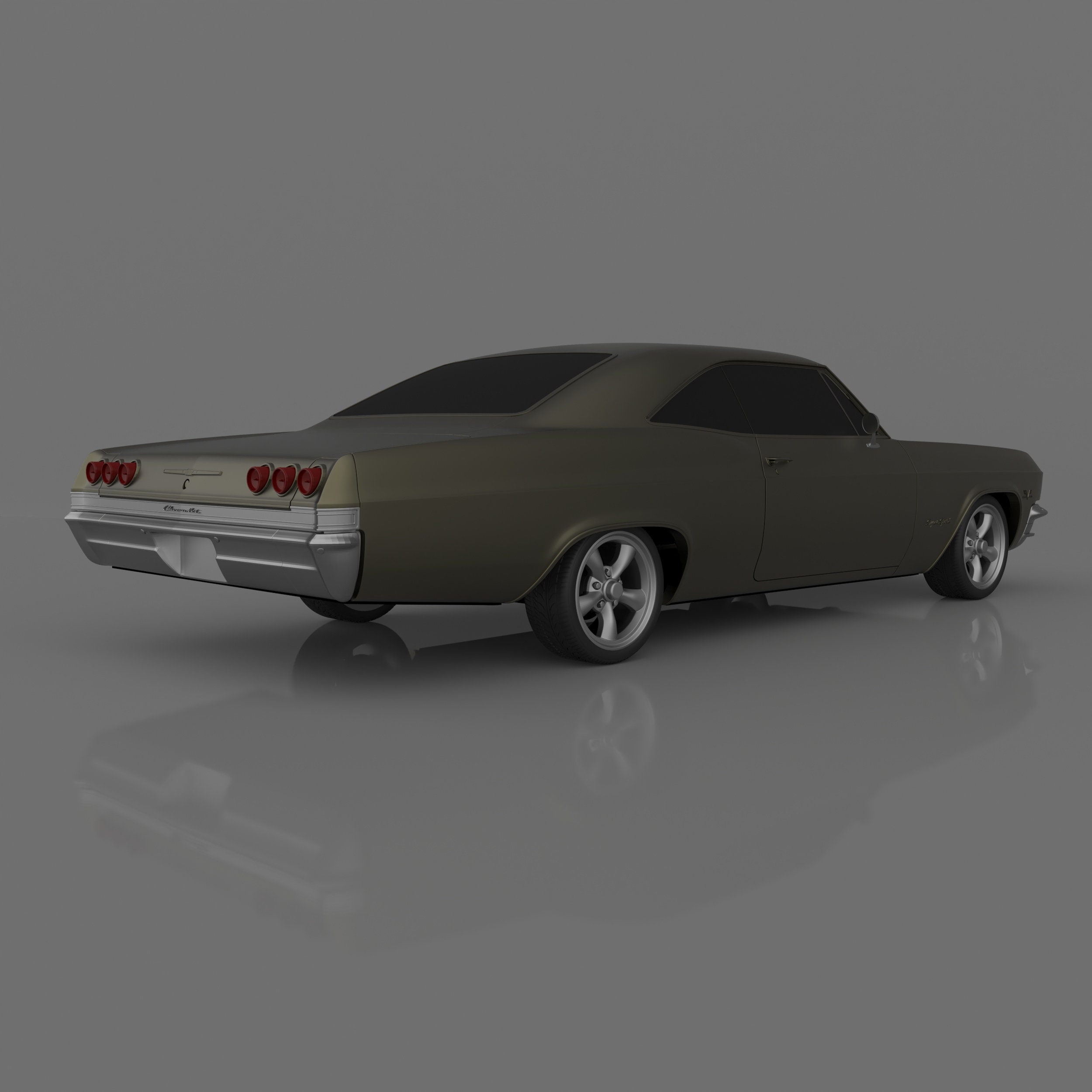 1965 Chevrolet Impala 3D Model, STL File (digital Product) - Etsy