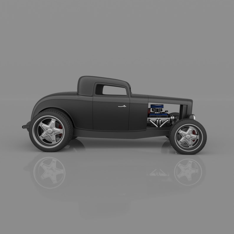 Ford 1932 Roadster STL File, 3D Printing Hot Rod (digital Product) - Etsy