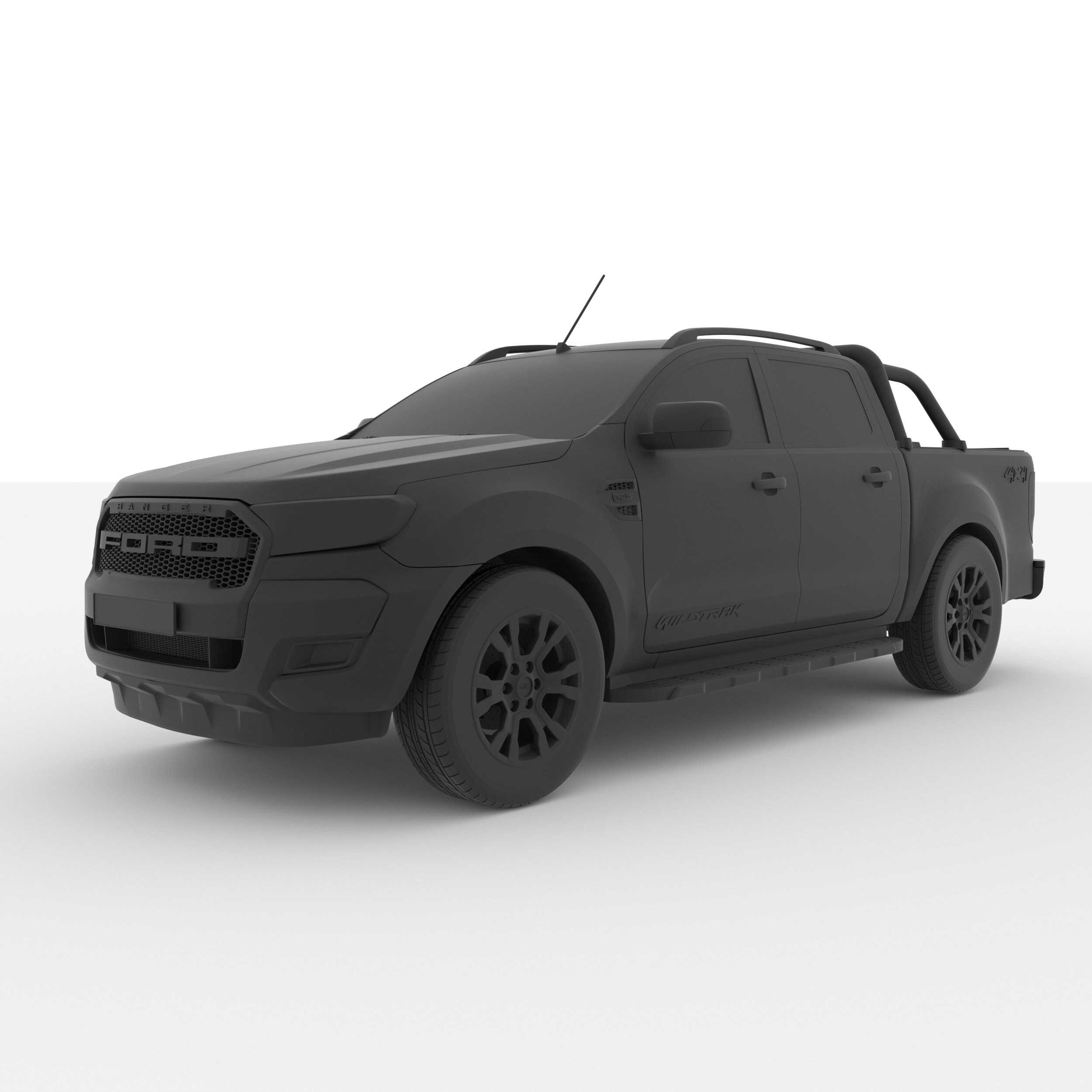 Ford Ranger Wildtrak 3D Print Model STL (1/11 Scale) - Etsy