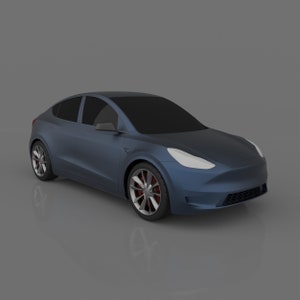 Tesla Model Y Ready to Print,stl File,3d Printing Car,high Quality 3d ...