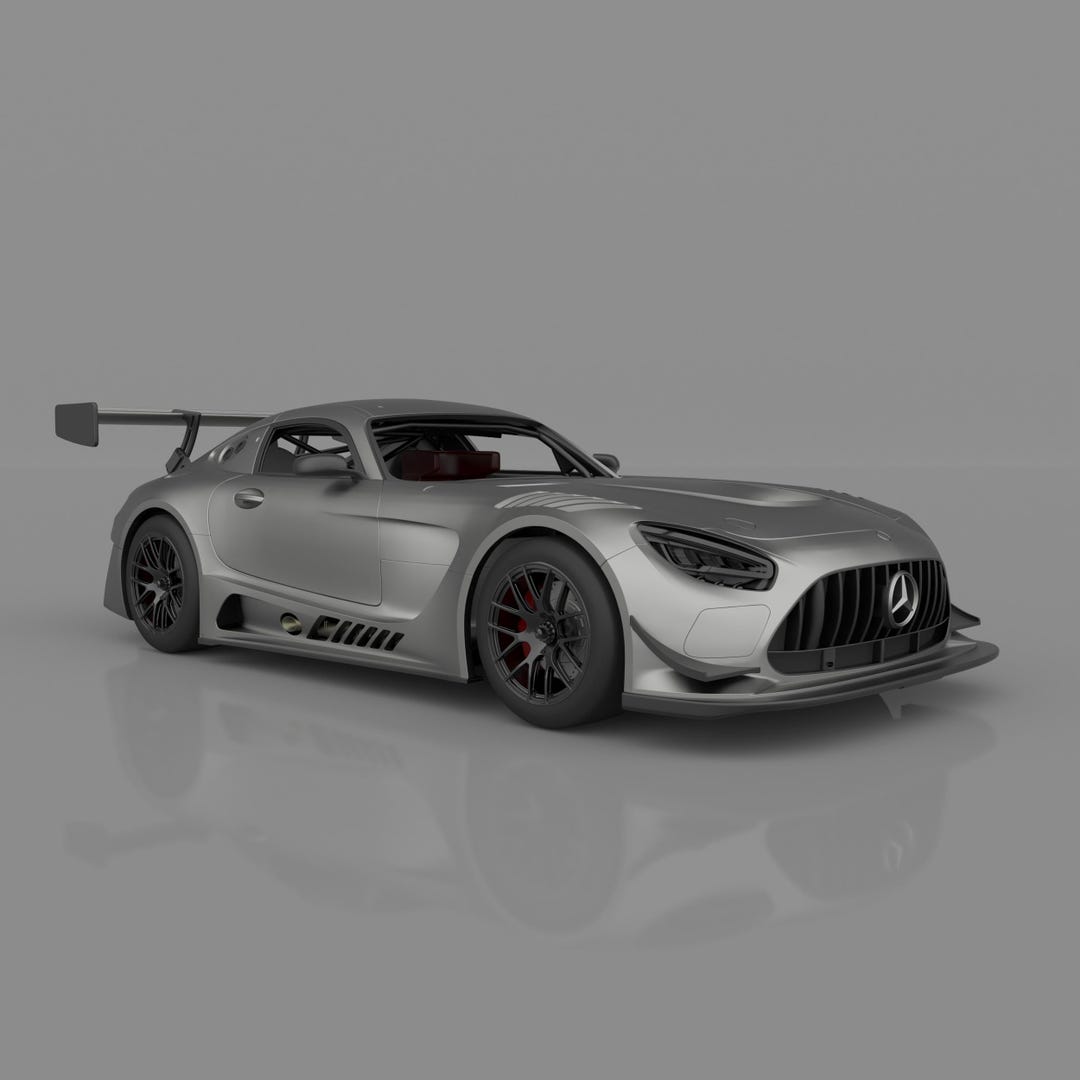 Mercedes AMG GT3 2024 Motorsport 3D Model – STL File for Printing ...