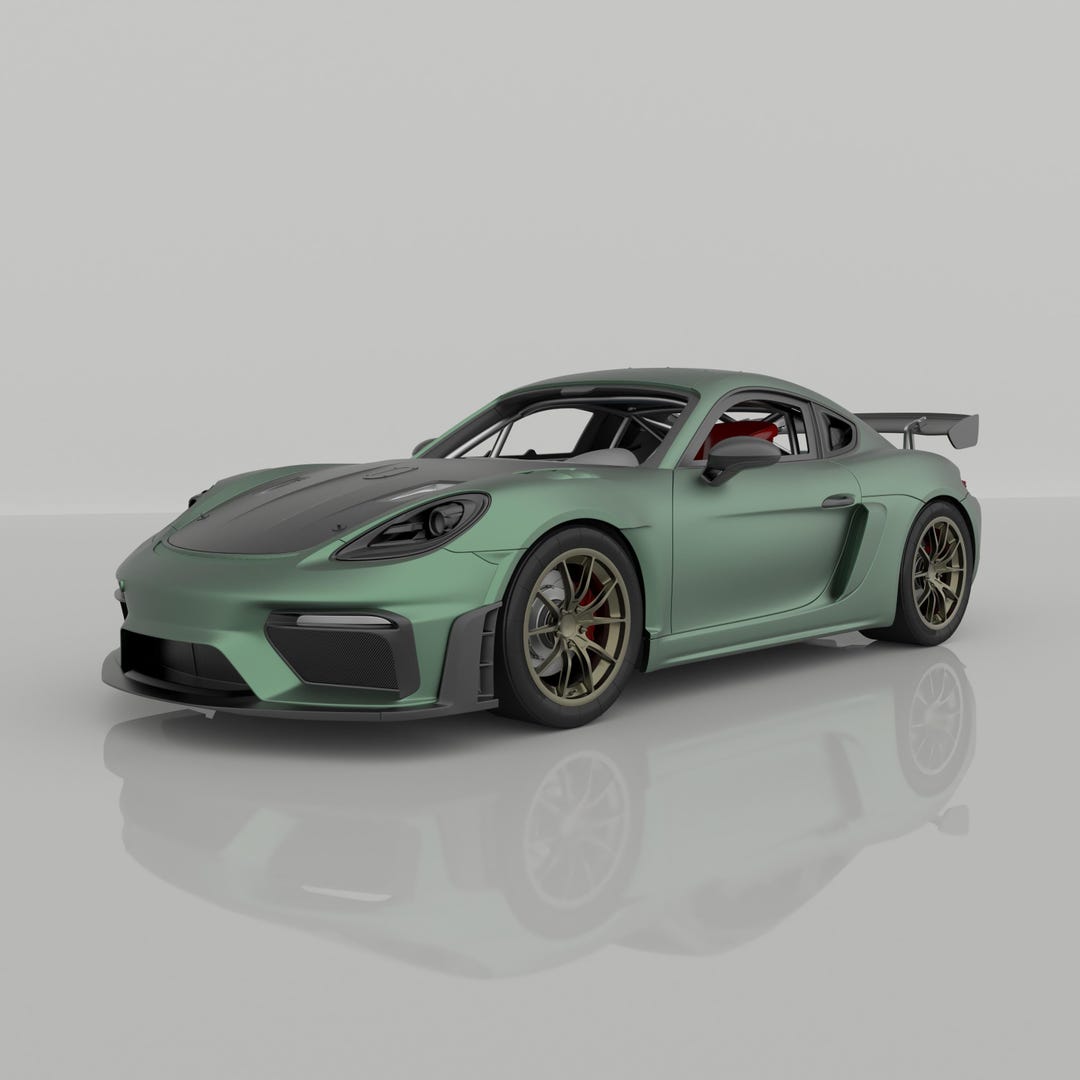 GT4 Cayman RS Race Car 3D Model – RC Car STL – Ready to Print - Etsy