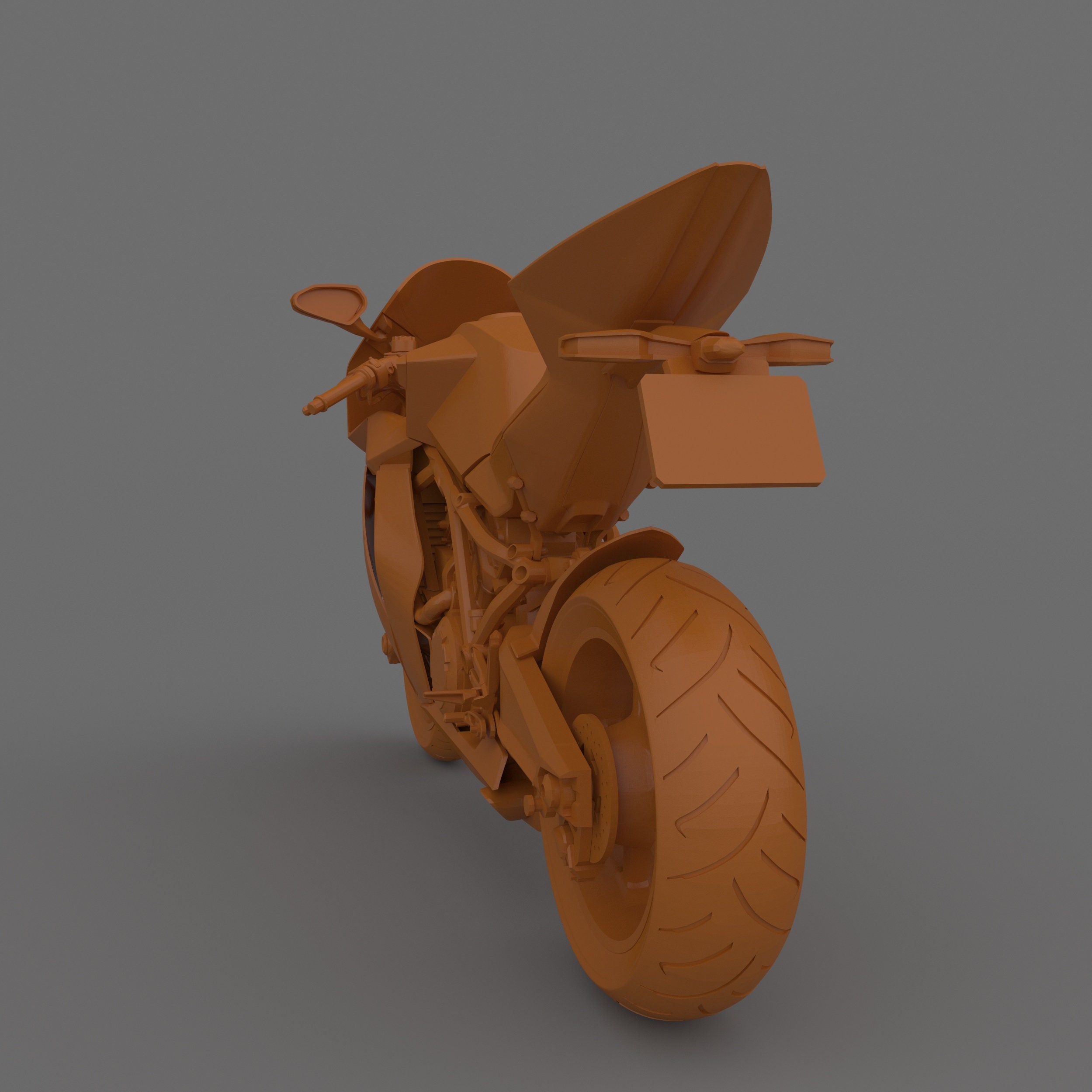 Motorcycle KTM 1190 RC8 2011-2015 3D Model,stl File Ready for 3D Print ...