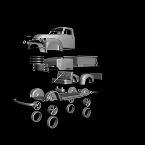 Chevrolet 3100 Pickup 1950 Classic 3D Model for Print,stl File,3d ...