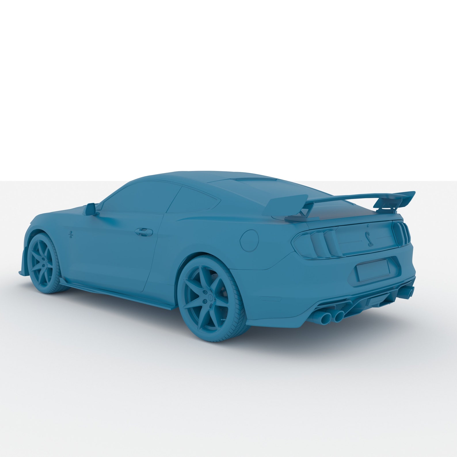 Ford Mustang Shelby GT500 2020 3D Model for Print,stl File,3d Printing ...