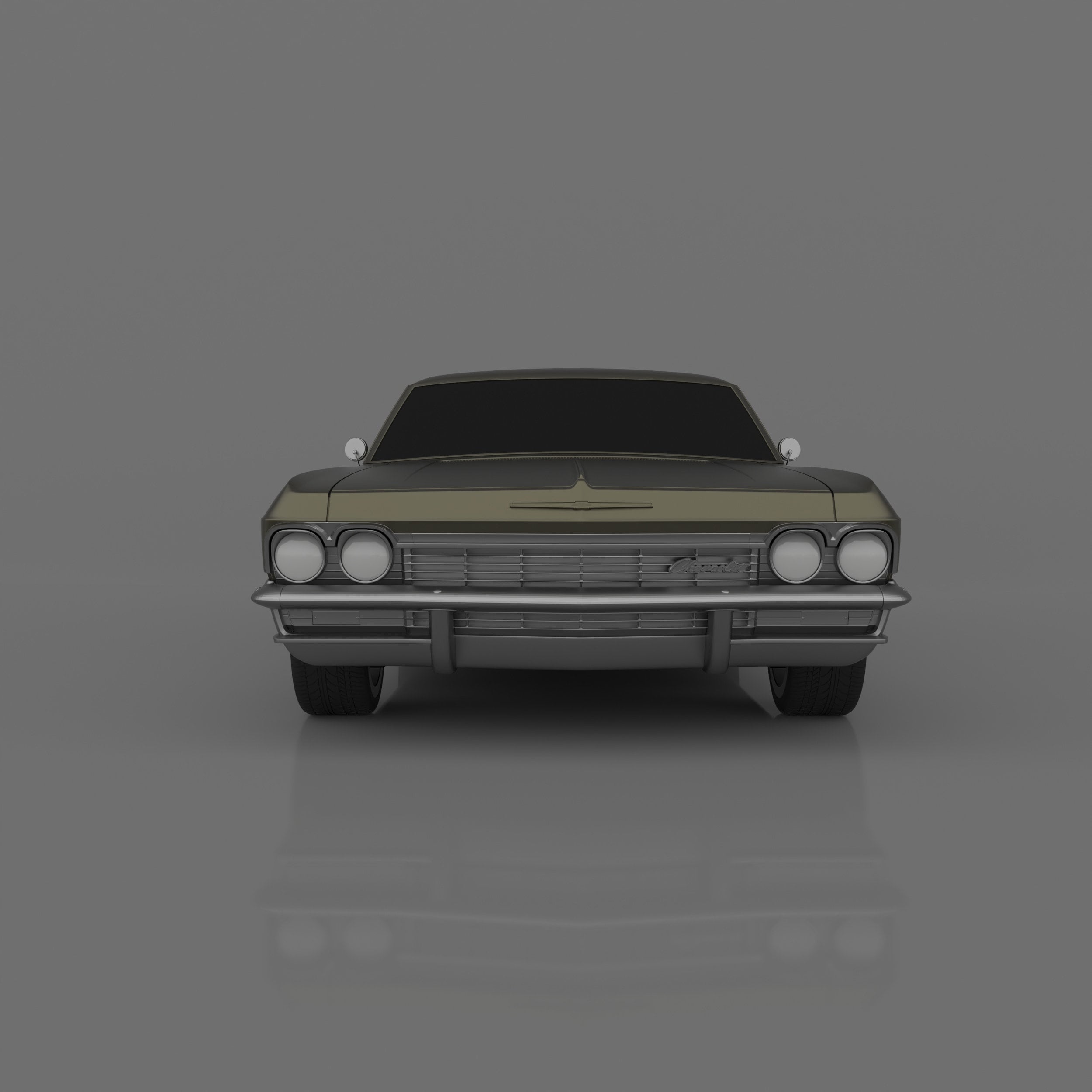 Chevrolet Impala 1965 Ready to Print,stl File,3d Printing Car,high ...