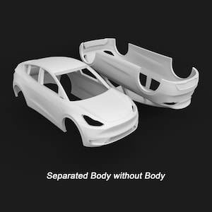 Tesla Model Y Ready to Print,stl File,3d Printing Car,high Quality 3d ...