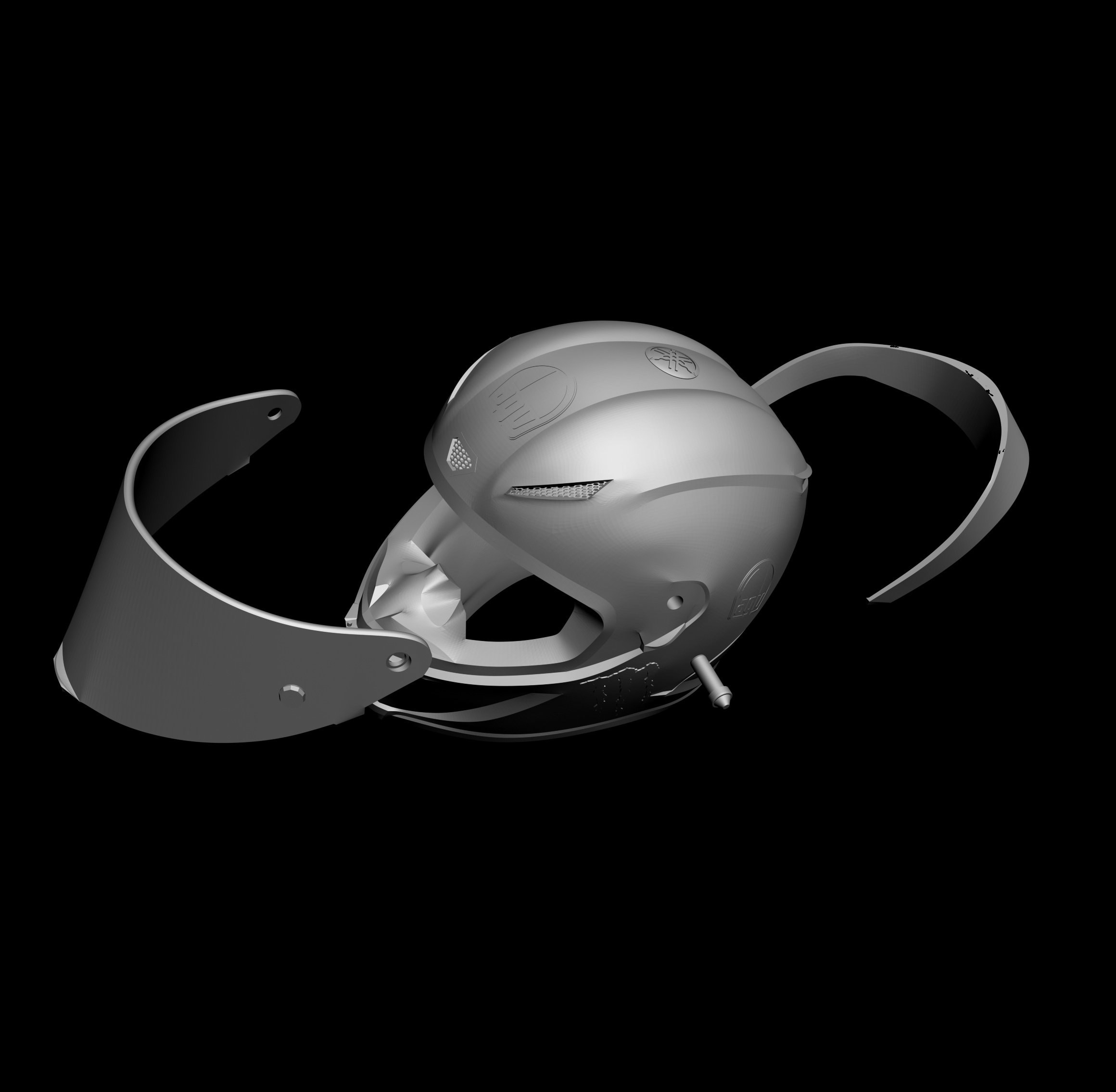 Valentino Rossi Helmet MOTOGP 3D Model, Ready to Print,stl File for 3D ...