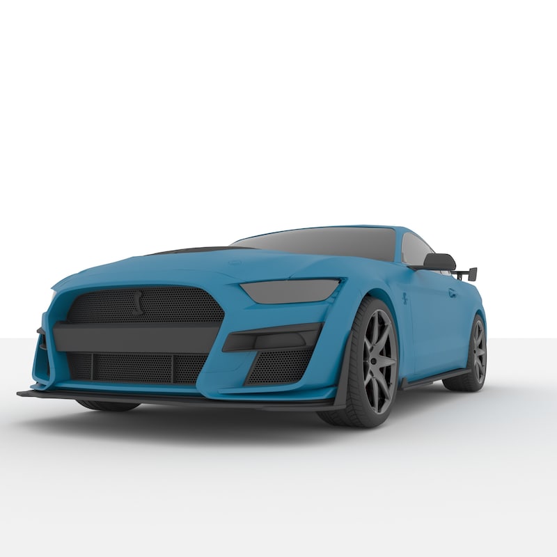 Mustang 3d Print Files - Etsy