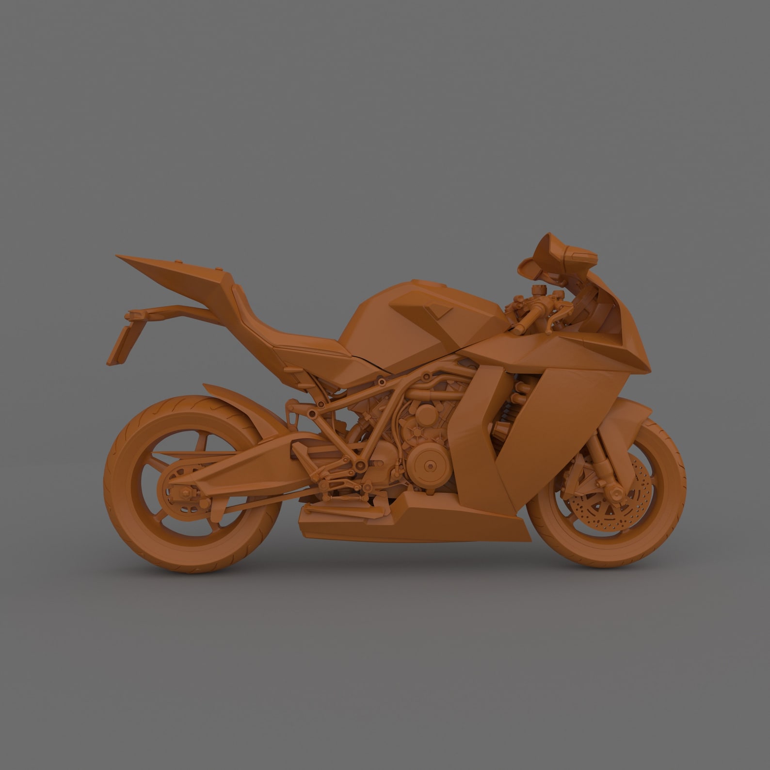 Motorcycle KTM 1190 RC8 2011-2015 3D ModelSTL File Ready For | Etsy