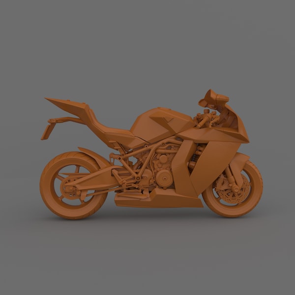 Motorcycle Stl Model - Etsy