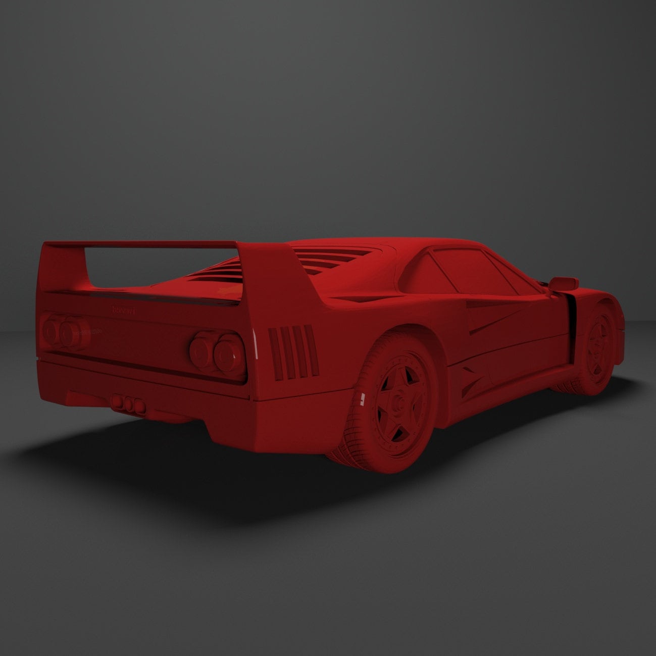 Ferrari F40 3D Moodelstl File Ready for 3D Print3d Printing - Etsy ...
