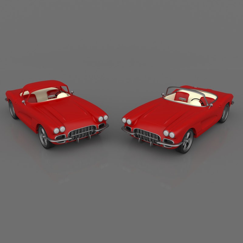 Corvette Stl Files - Etsy