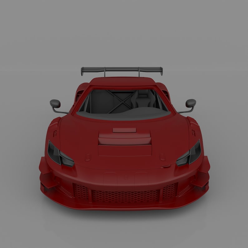 Ferrari 296 GT3 2023 Racing Car Motorsport Ready to Print,stl File,3d ...