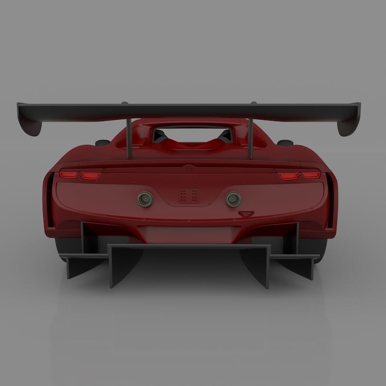 Ferrari 296 GT3 2023 Racing Car Motorsport Ready to Print,stl File,3d ...