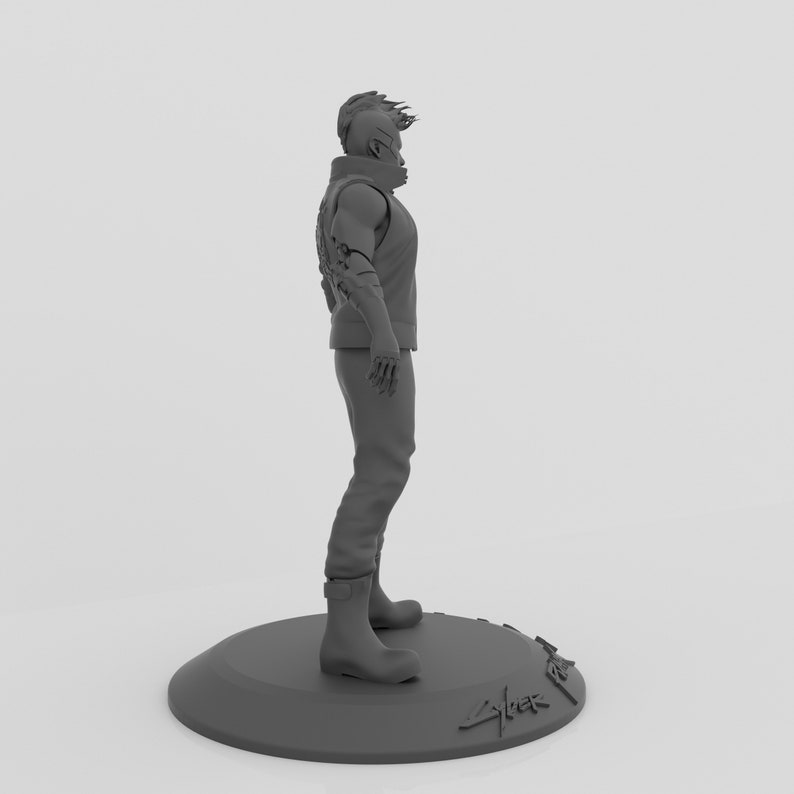 Cyberpunk 2077 3D Model Ready to Print STL File for 3D - Etsy