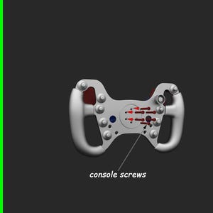 3D Printable GT3 Racing Steering Wheel Model Stl Files for FDM, SLA ...