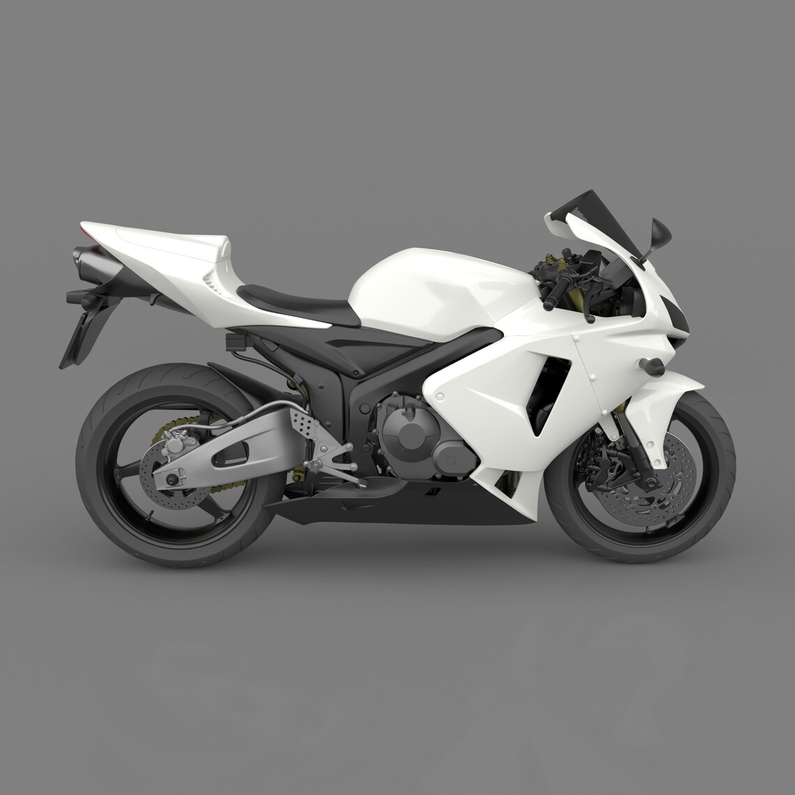 Honda Cbr600rr Sportbike 3d Model Stl File Digital Product Etsy