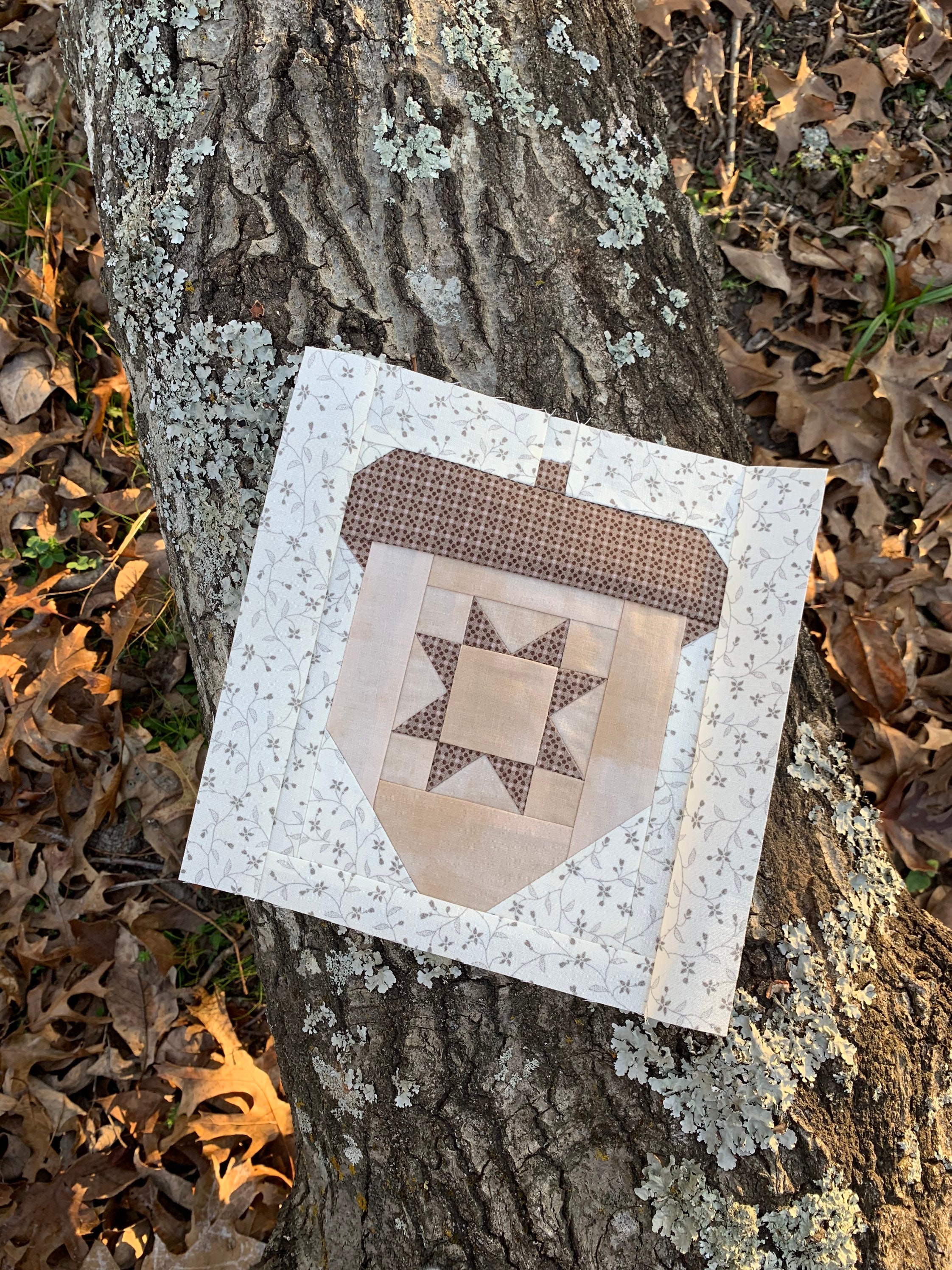 Acorn Quilt Block Bundle 3 PDF Patterns | Fall/autumn/thanksgiving ...