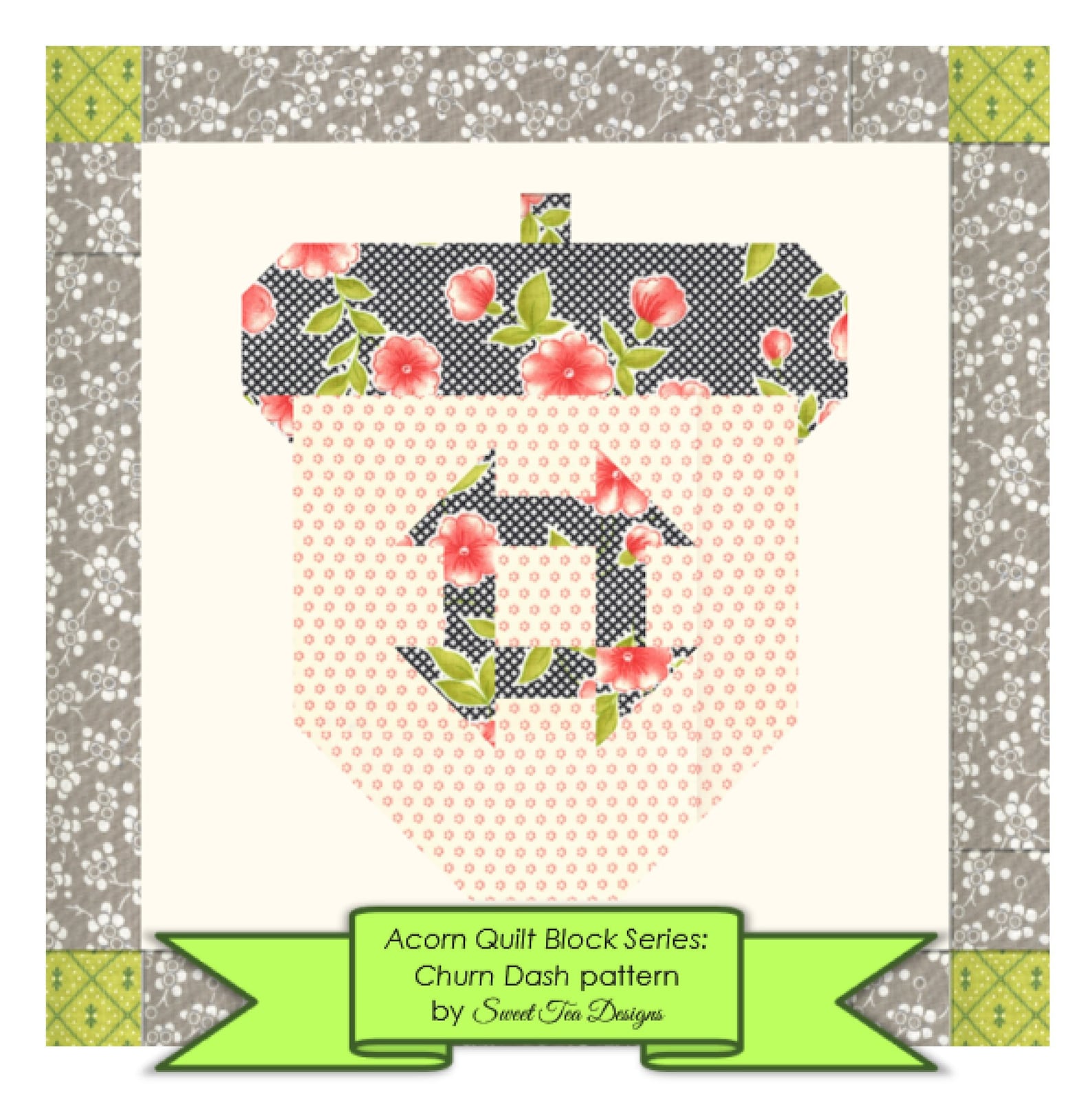 Acorn Quilt Block Bundle 3 PDF Patterns | Etsy