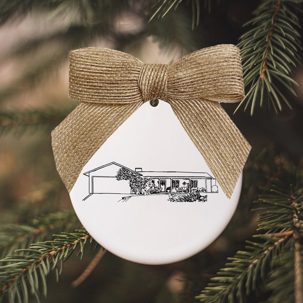 First House Ornament - Etsy