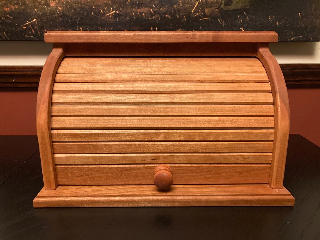 BRAND NEW Cherry Roll Top Bread Box - Etsy