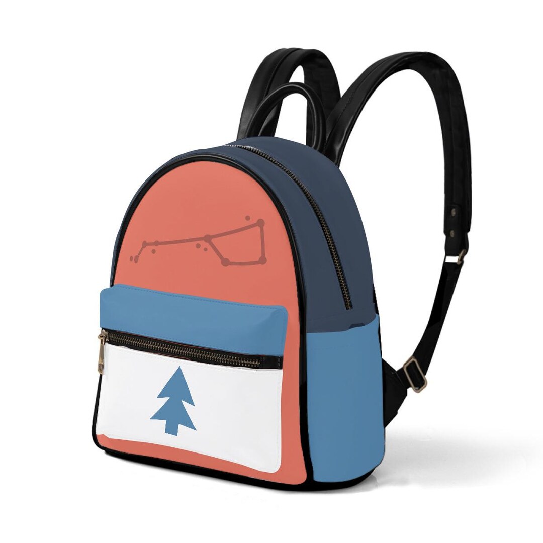 Dipper (gravity Falls Inspired) - Small Size Backpack - Etsy