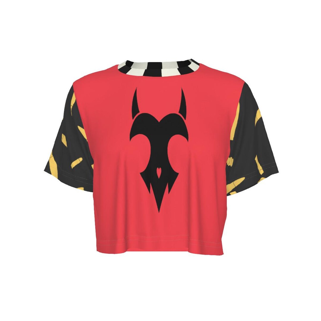 Blitzo (helluva Inspired) - Cropped T-shirt - Etsy
