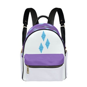 Rarity (mlp Inspired) - Small Size Backpack - Etsy