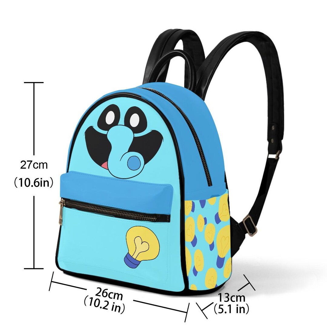 Blue Lightbulb Elephant Small Size Backpack - Etsy