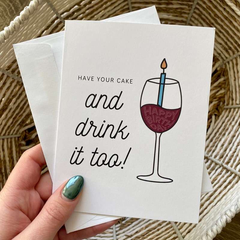 Wine Birthday - Etsy
