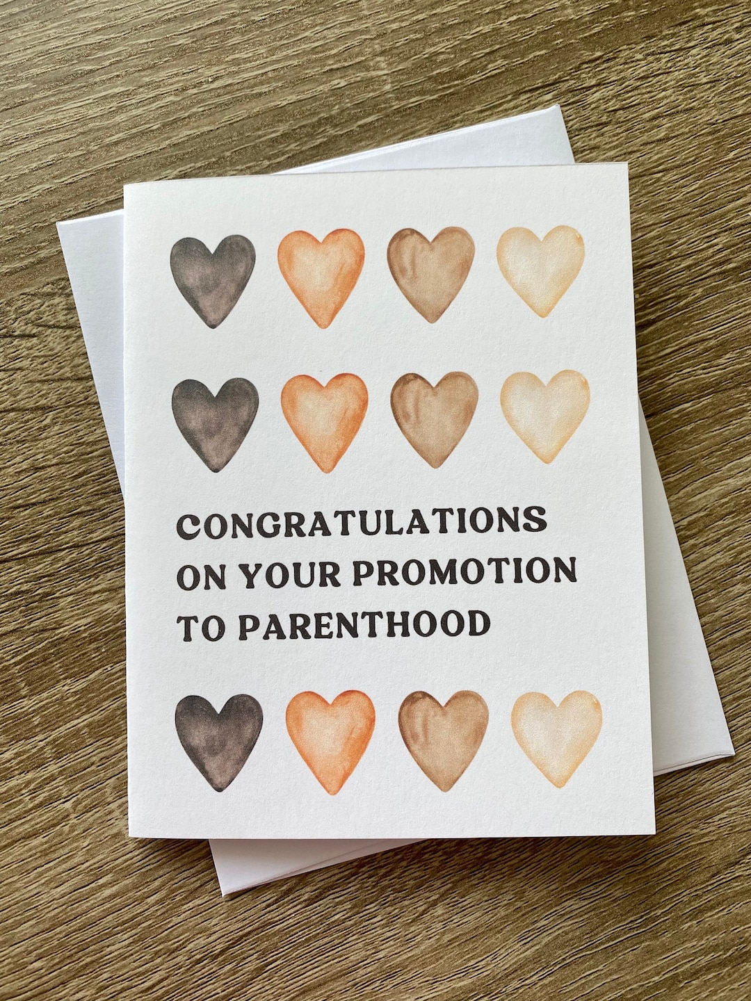 Congratulations on Your Promotion to Parenthood Card Congratulations ...