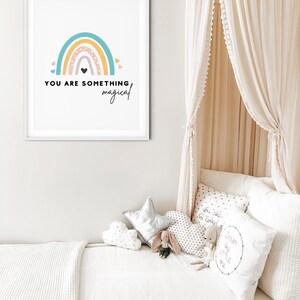 Rainbow Wall Art, Setting Sun Wall Art Print Set of 3, Boho Sun Print ...