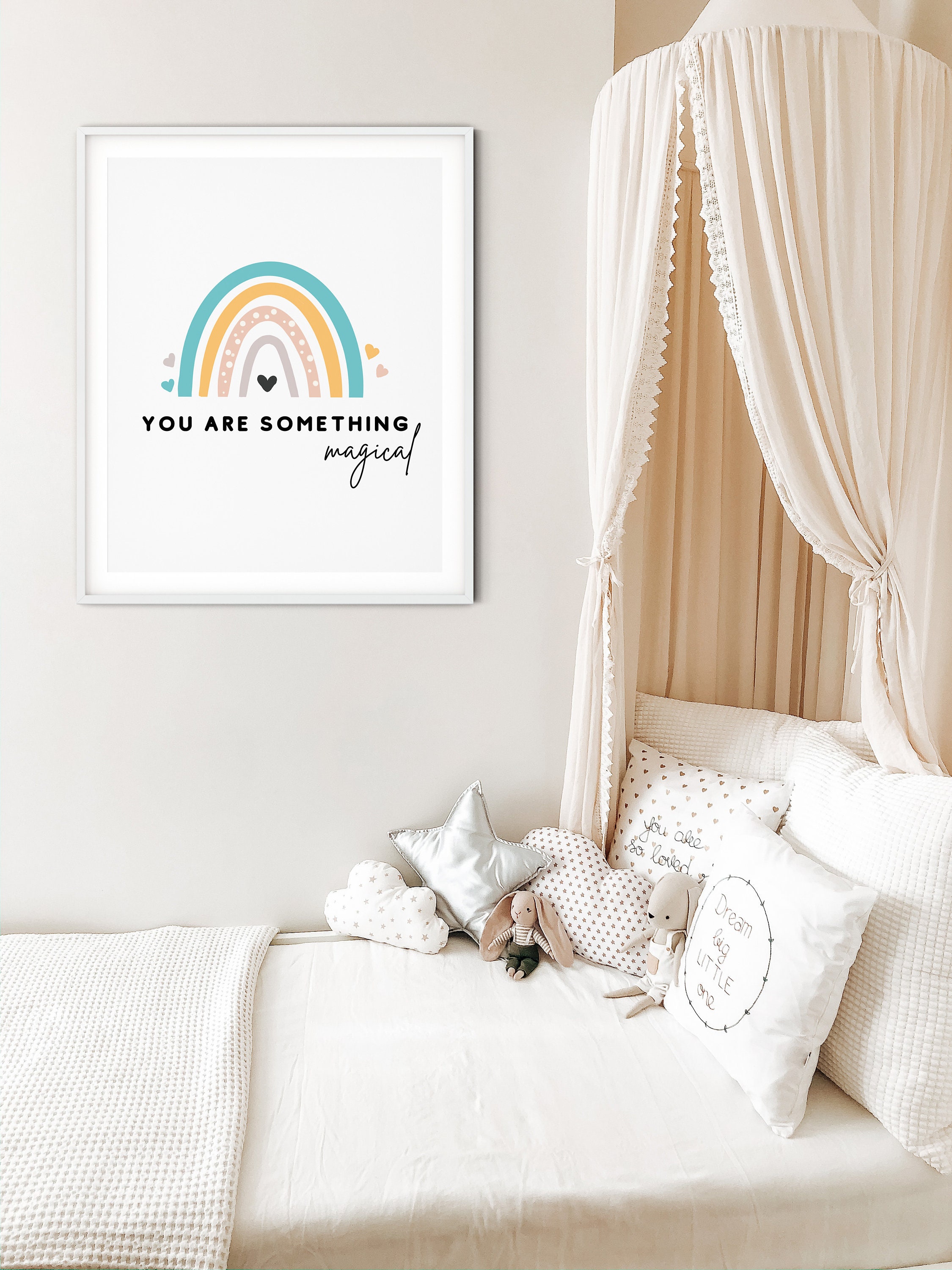 Rainbow Wall Art, Setting Sun Wall Art Print Set of 3, Boho Sun Print ...