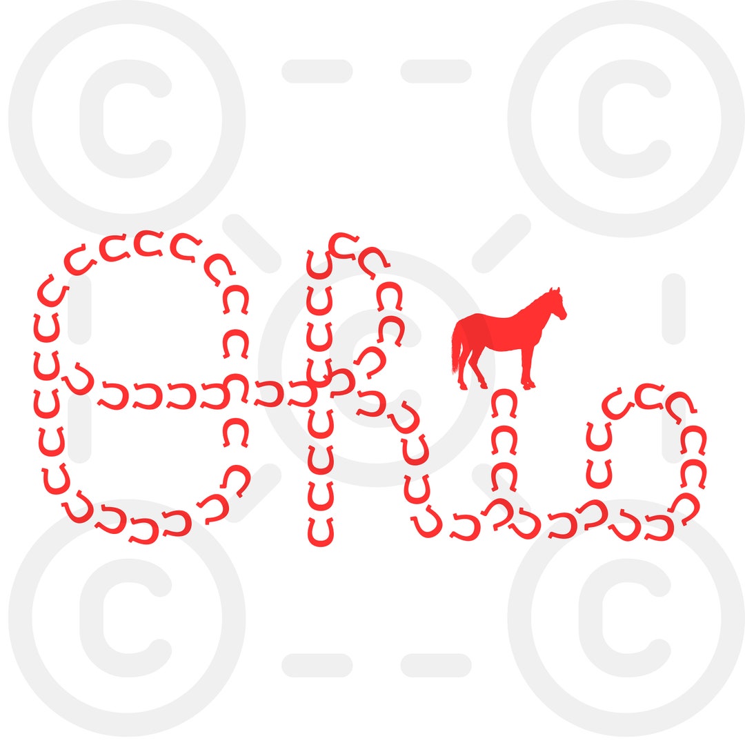 Horse Script Ohio PNG - Etsy
